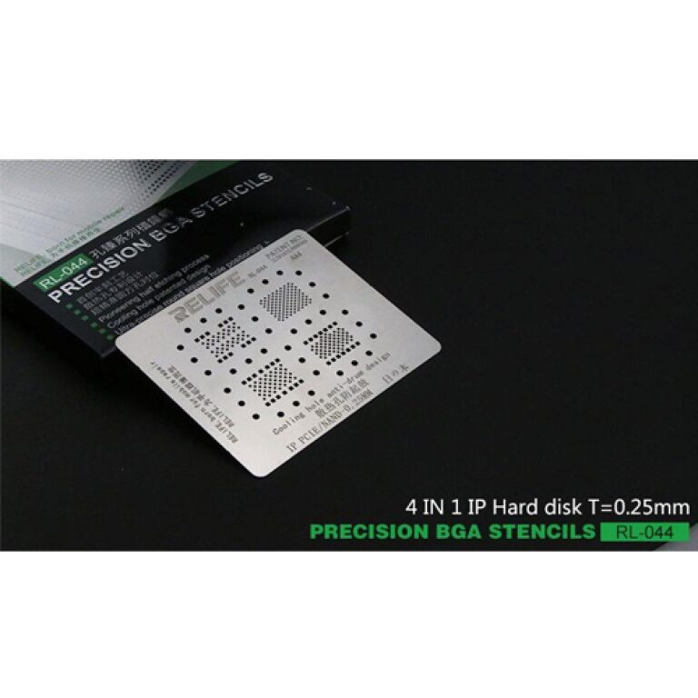 0.12MM STENCILS PLATES FOR IPHONE 4 IN 1 STORAGE IC ( NAND IC ) – MK ...